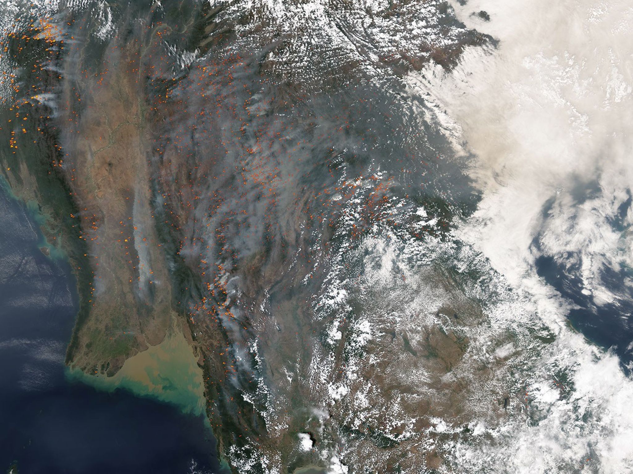 Fires in Southeast Asia - NASA Science