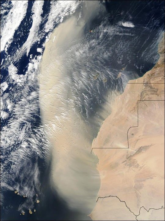 Saharan Dust Across West Africa - NASA Science