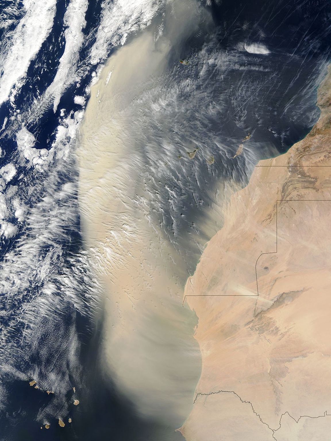 Saharan Dust Across West Africa - NASA Science