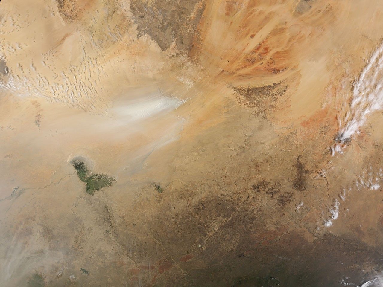 Dust in the Bodele Depression - NASA Science