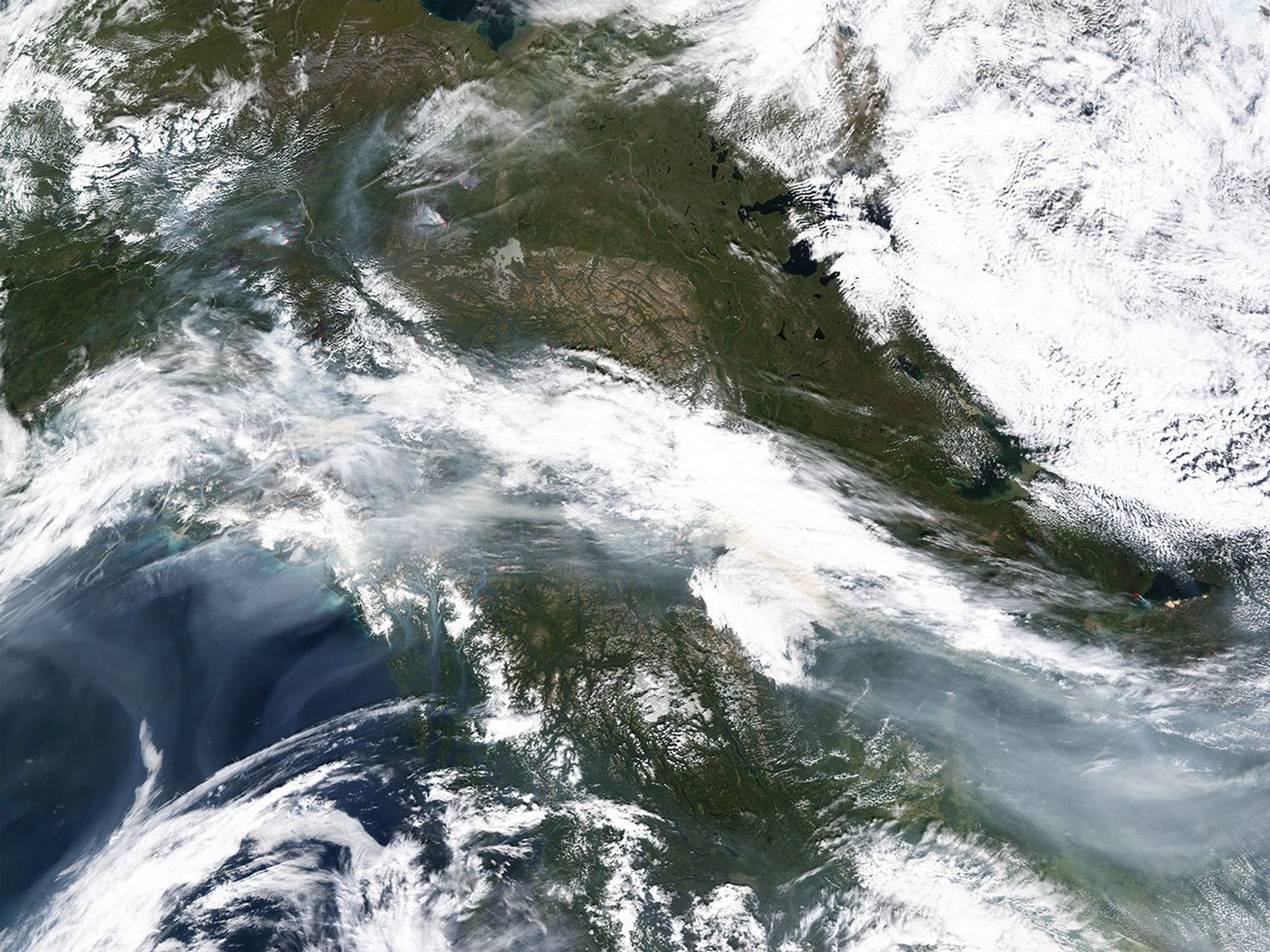 Fires In Alaska and Northern Canada - NASA Science