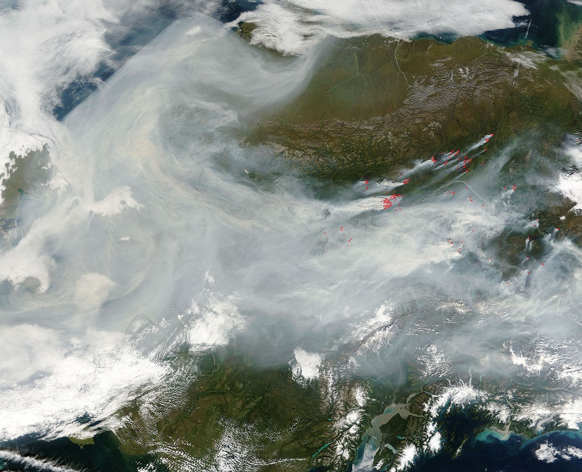 Smoke from Alaska Fires - NASA Science