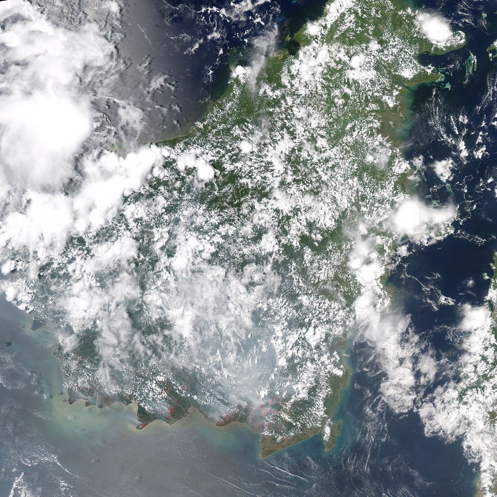 Fires on Borneo and Sumatra - NASA Science
