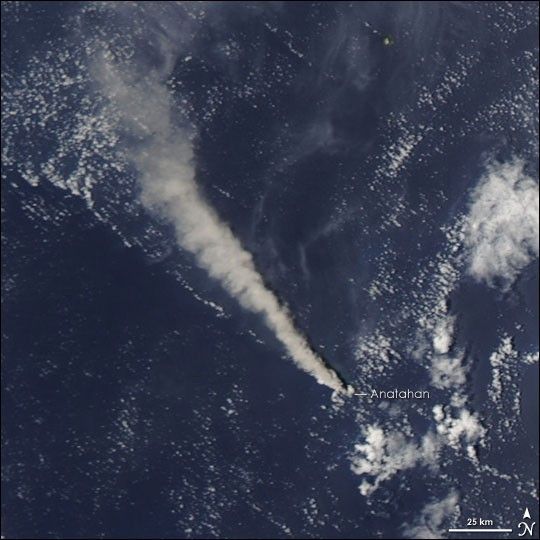 Eruption of Anatahan - NASA Science