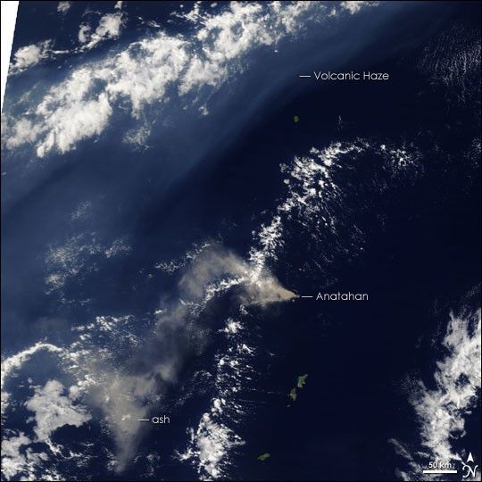 Eruption of Anatahan - NASA Science