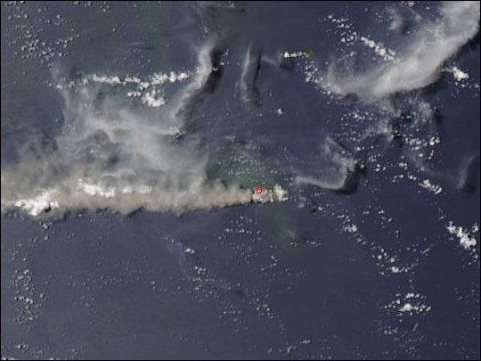 Eruption of Anatahan - NASA Science