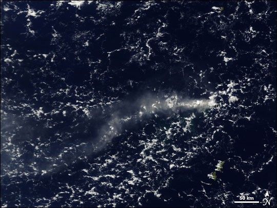 Eruption of Anatahan - NASA Science