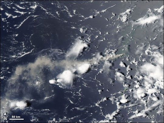 Eruption of Anatahan - NASA Science