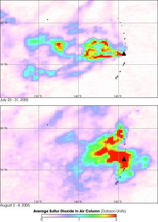 Eruption of Anatahan - NASA Science