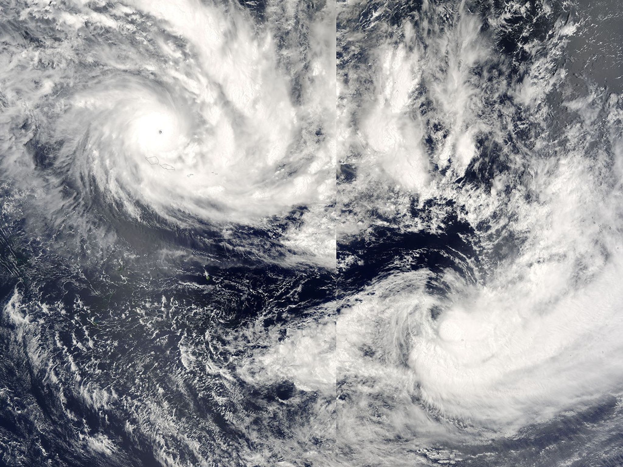 Cyclones in the Pacific - NASA Science