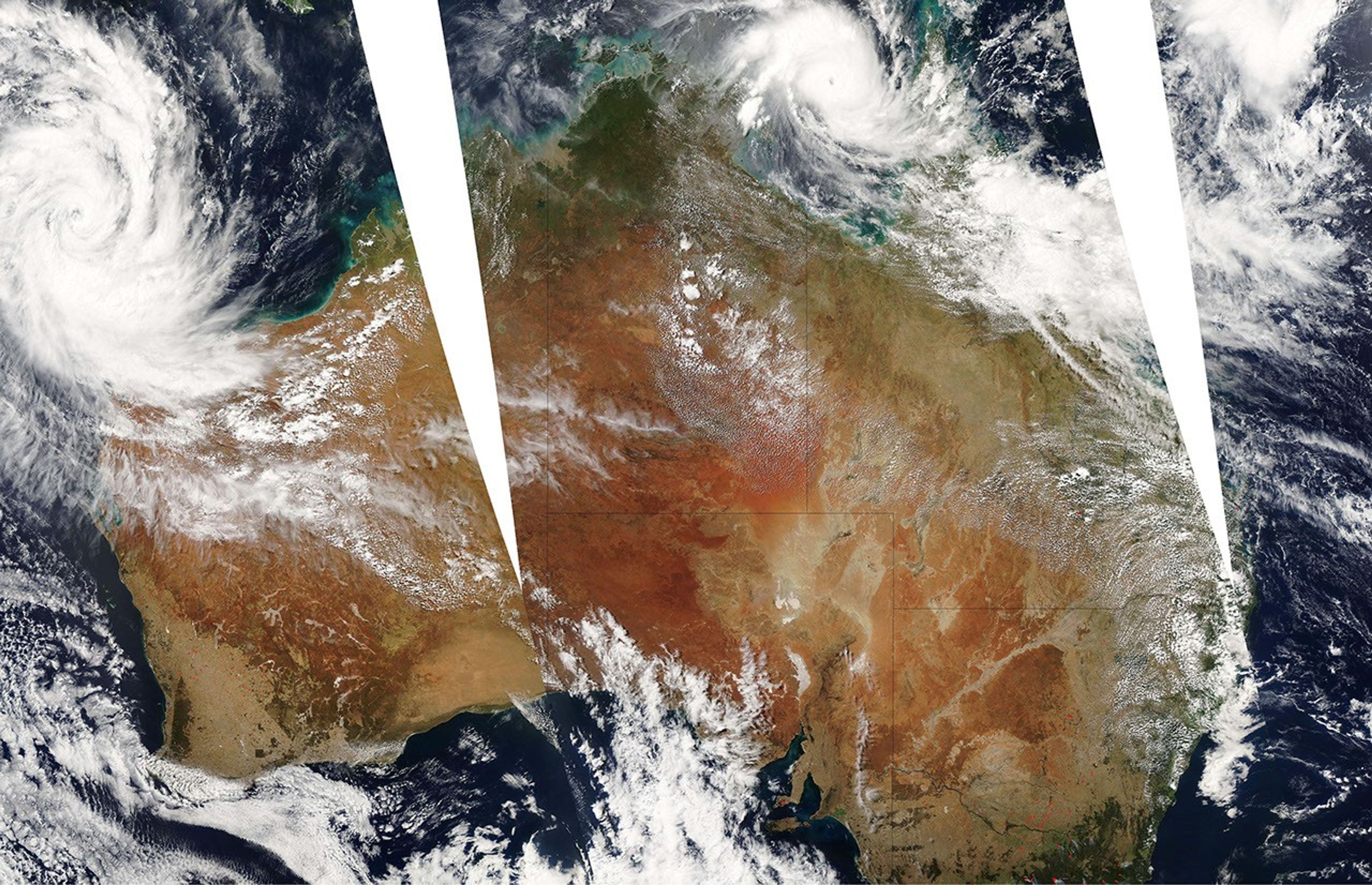 Cyclone Ingrid - NASA Science