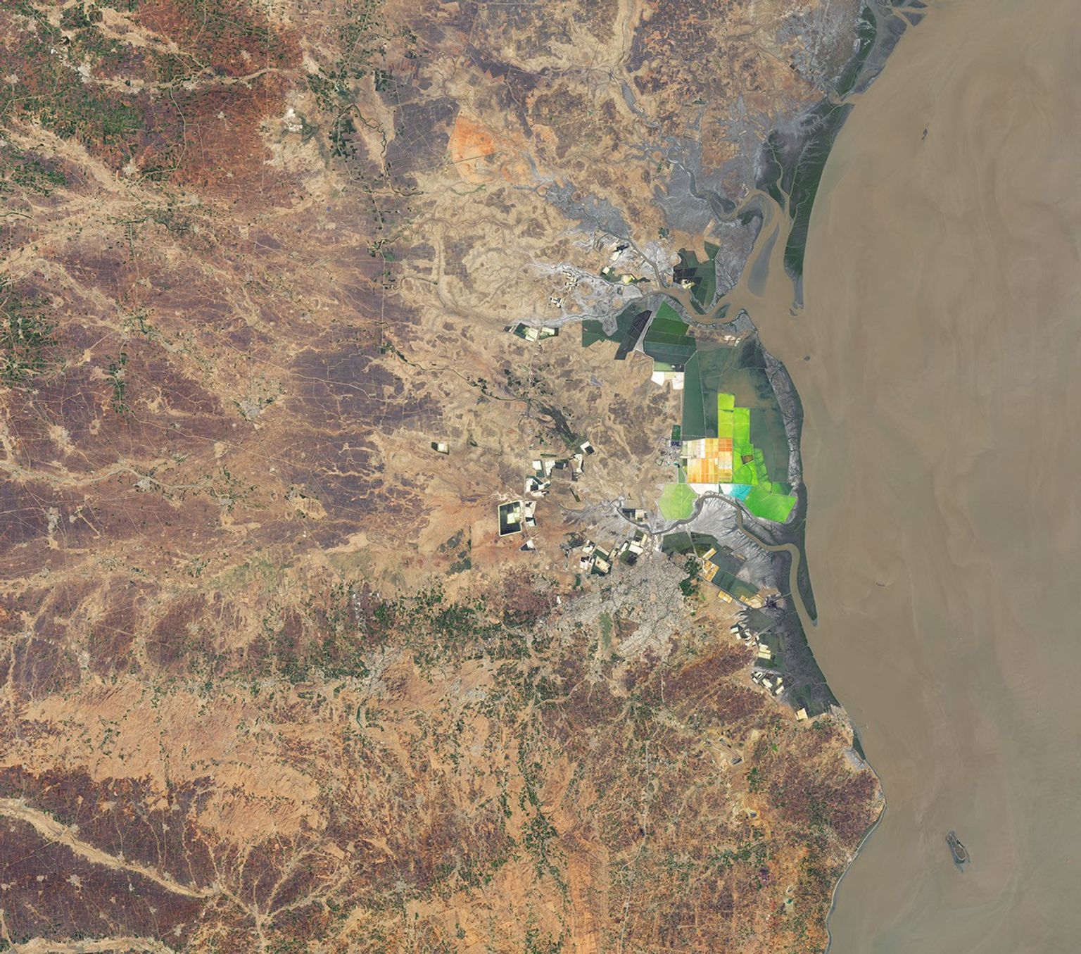 India’s Largest Salt Producer - NASA Science
