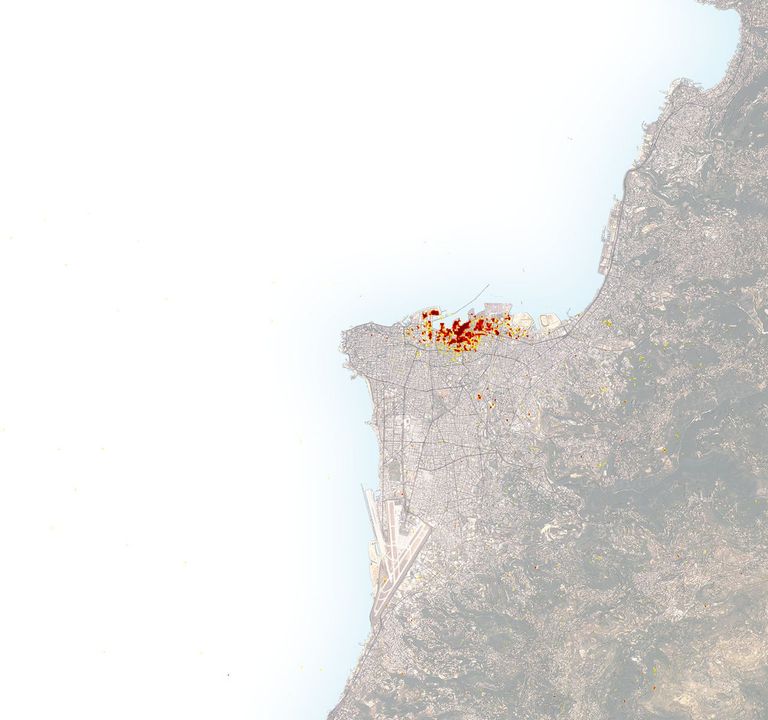 Scientists Map Beirut Blast Damage - NASA Science