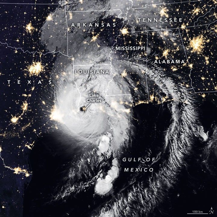 Laura Makes Landfall - NASA Science