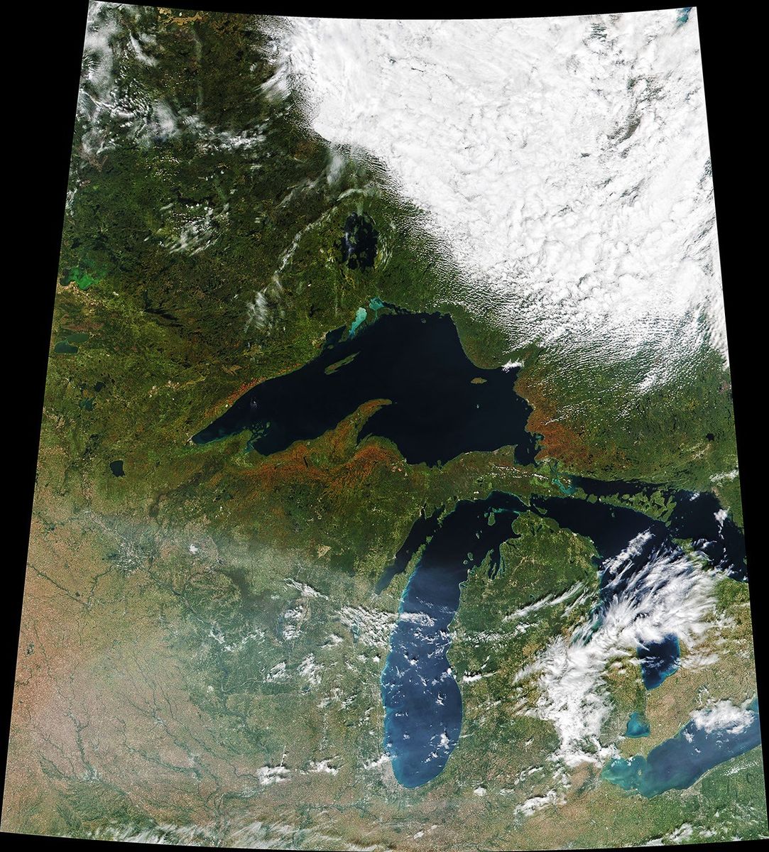 Superior Fall Colors - NASA Science