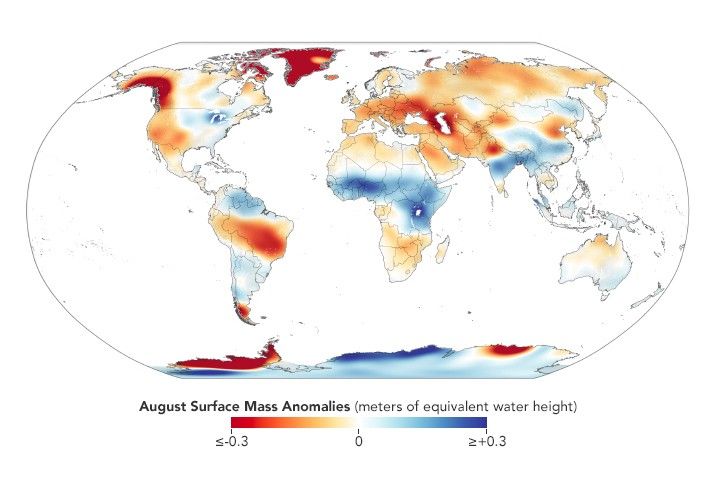 Taking a Measure of Sea Level Rise: Gravimetry - NASA Science