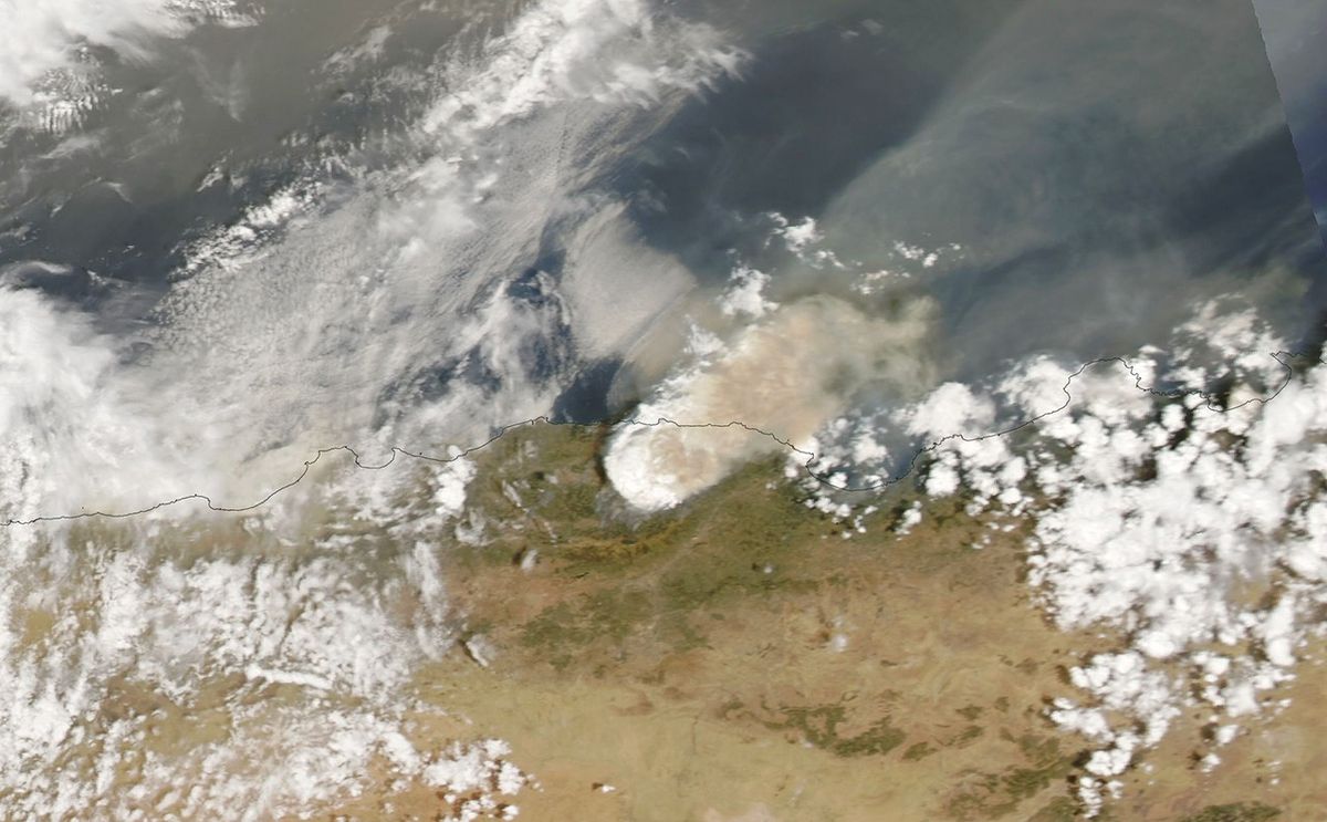Fire Outbreak in Algeria - NASA Science