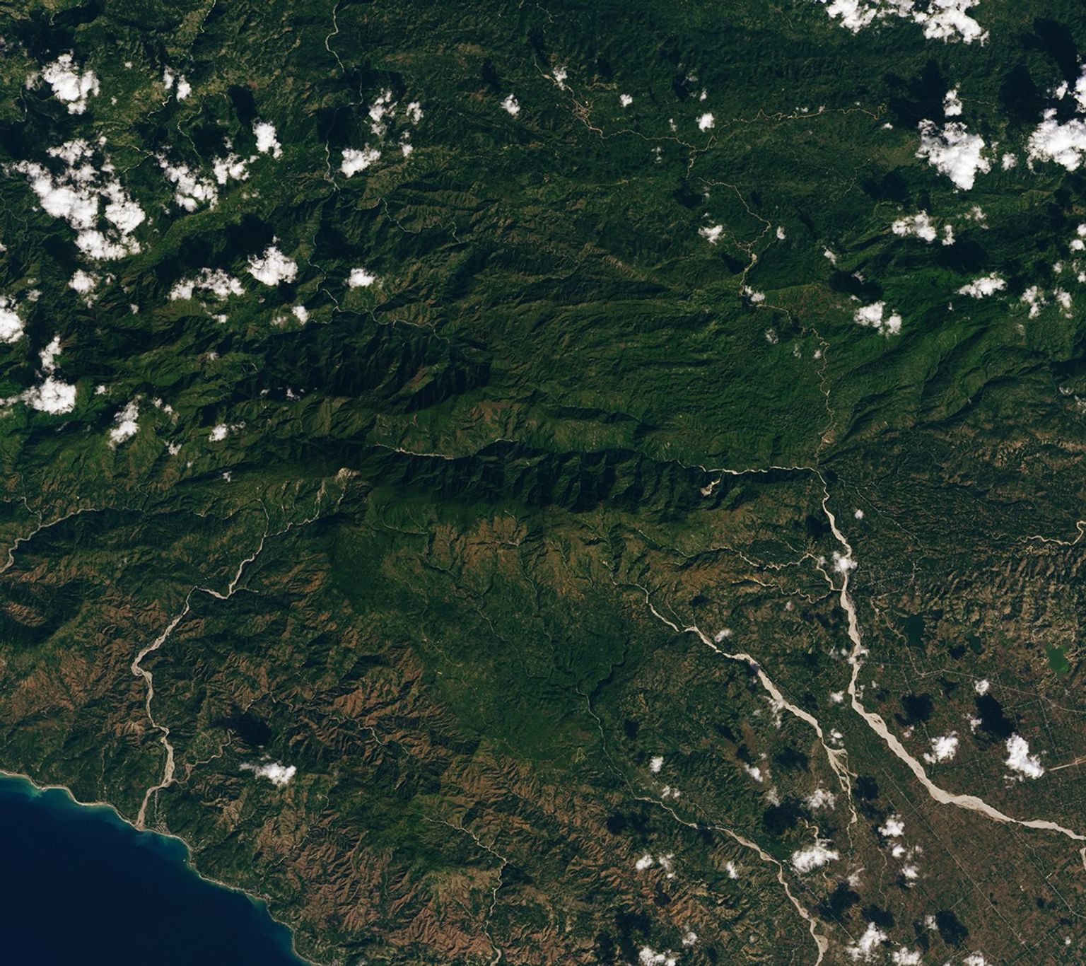 Earthquake in Haiti Triggers Landslides - NASA Science