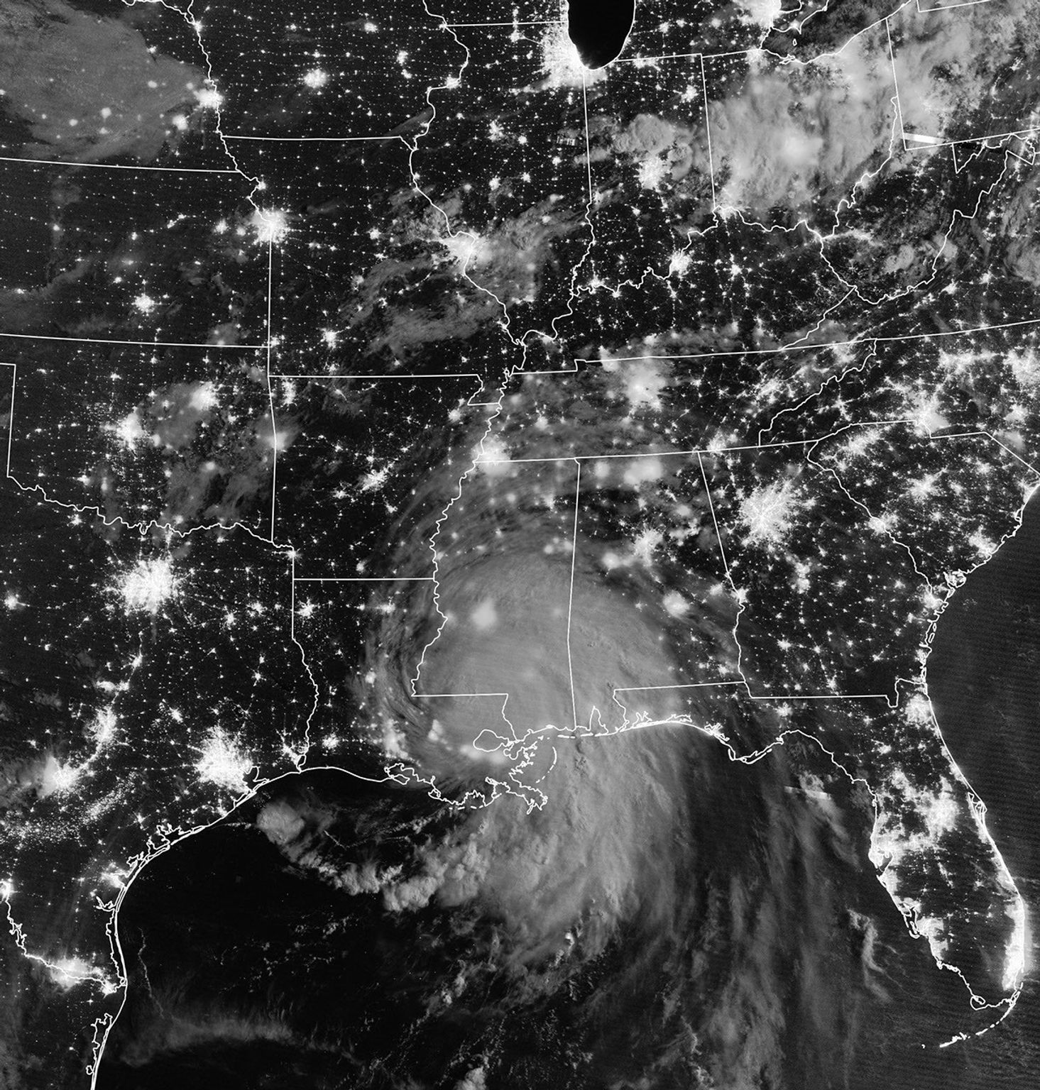 Hurricane Ida Batters Louisiana - NASA Science