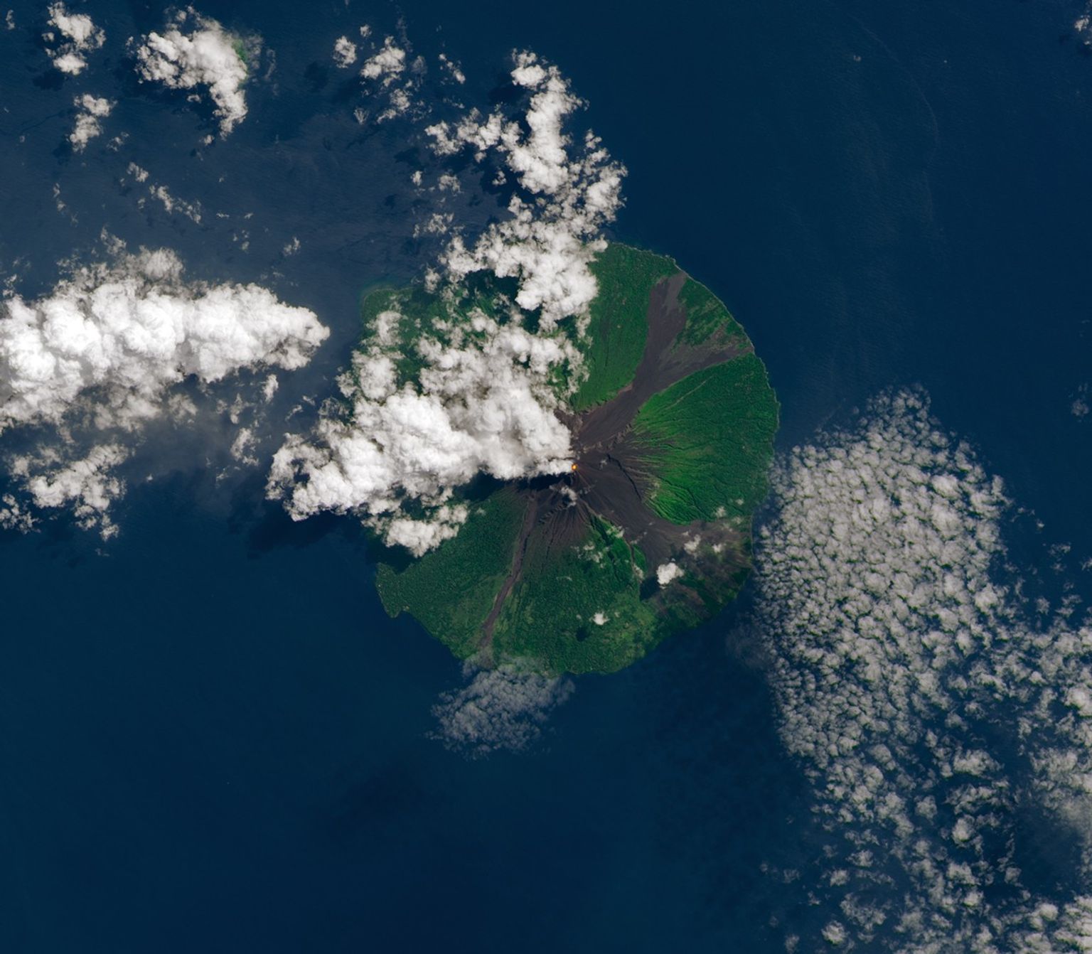 Manam Volcano, Papua New Guinea - NASA Science