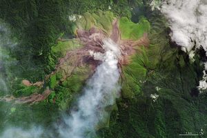 Young, Active Bagana Volcano - NASA Science