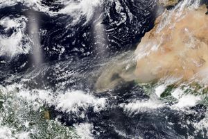 A Burst of Saharan Dust - NASA Science