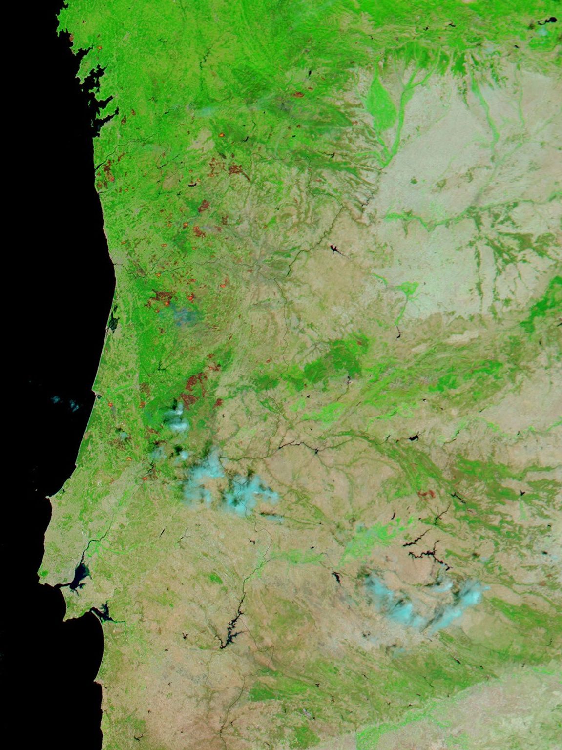 Fires in Portugal - NASA Science