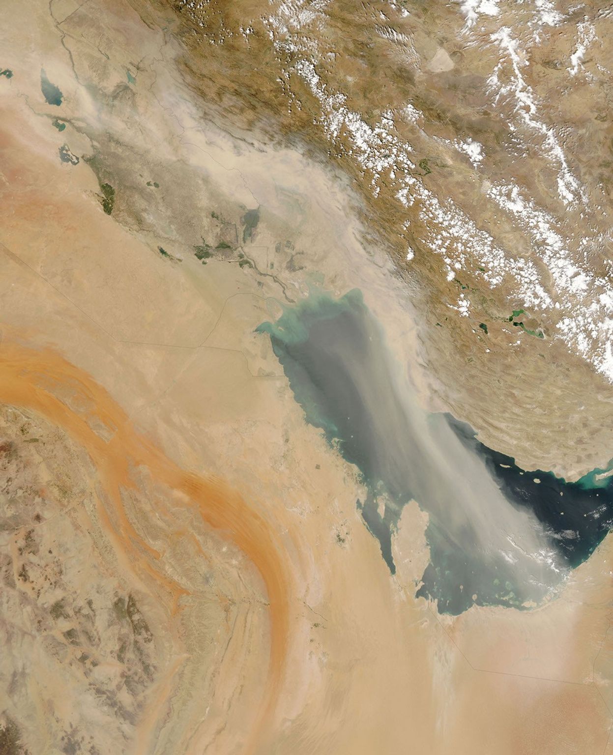 Dust Storm in Iraq - NASA Science