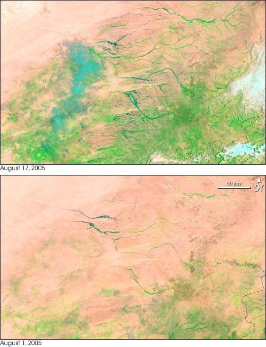 Rainy Season Floods in the Sahel - NASA Science