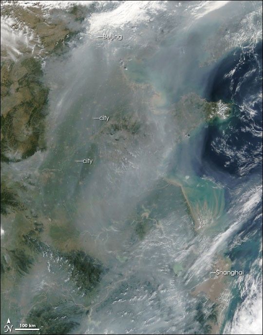 Smog over China - NASA Science