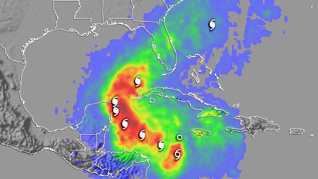 hurricane wilma eye path