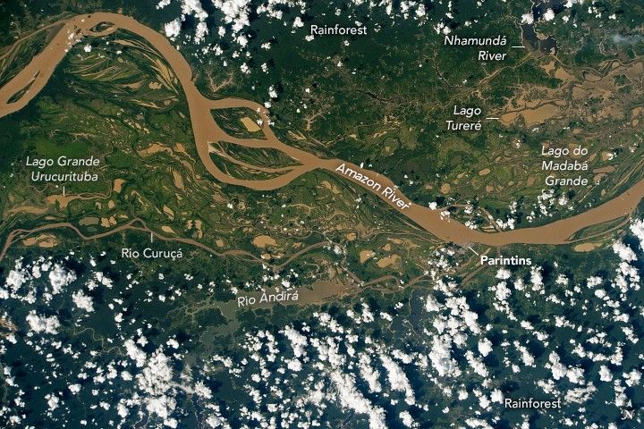 Muddy Water and a Wide Floodplain - NASA Science