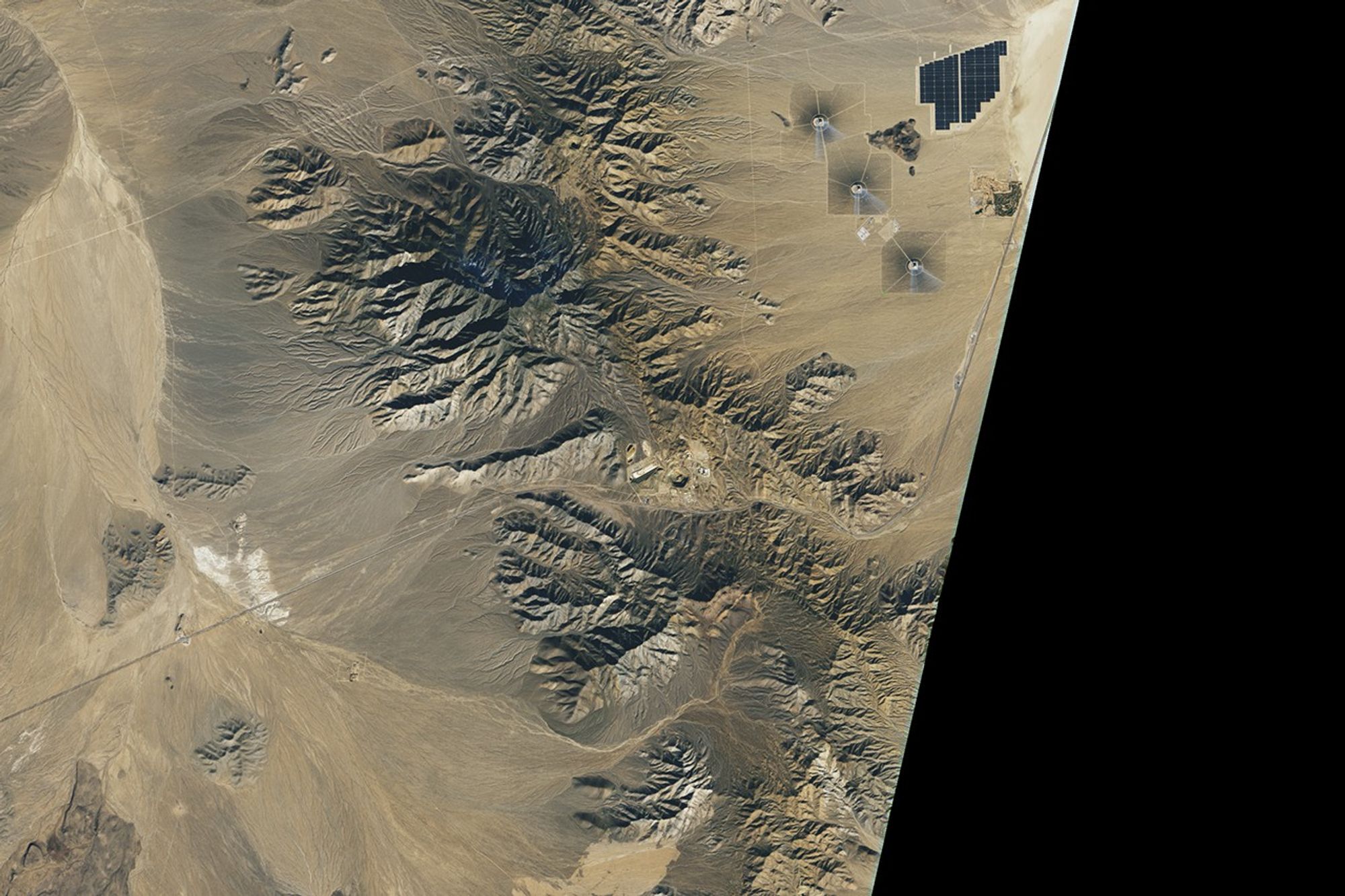 Mountain Pass Rare Earth Mine - NASA Science