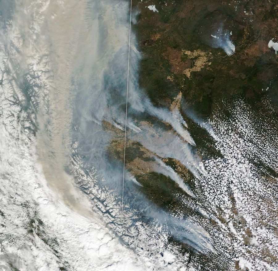 Fires Scorch Western Canada - NASA Science