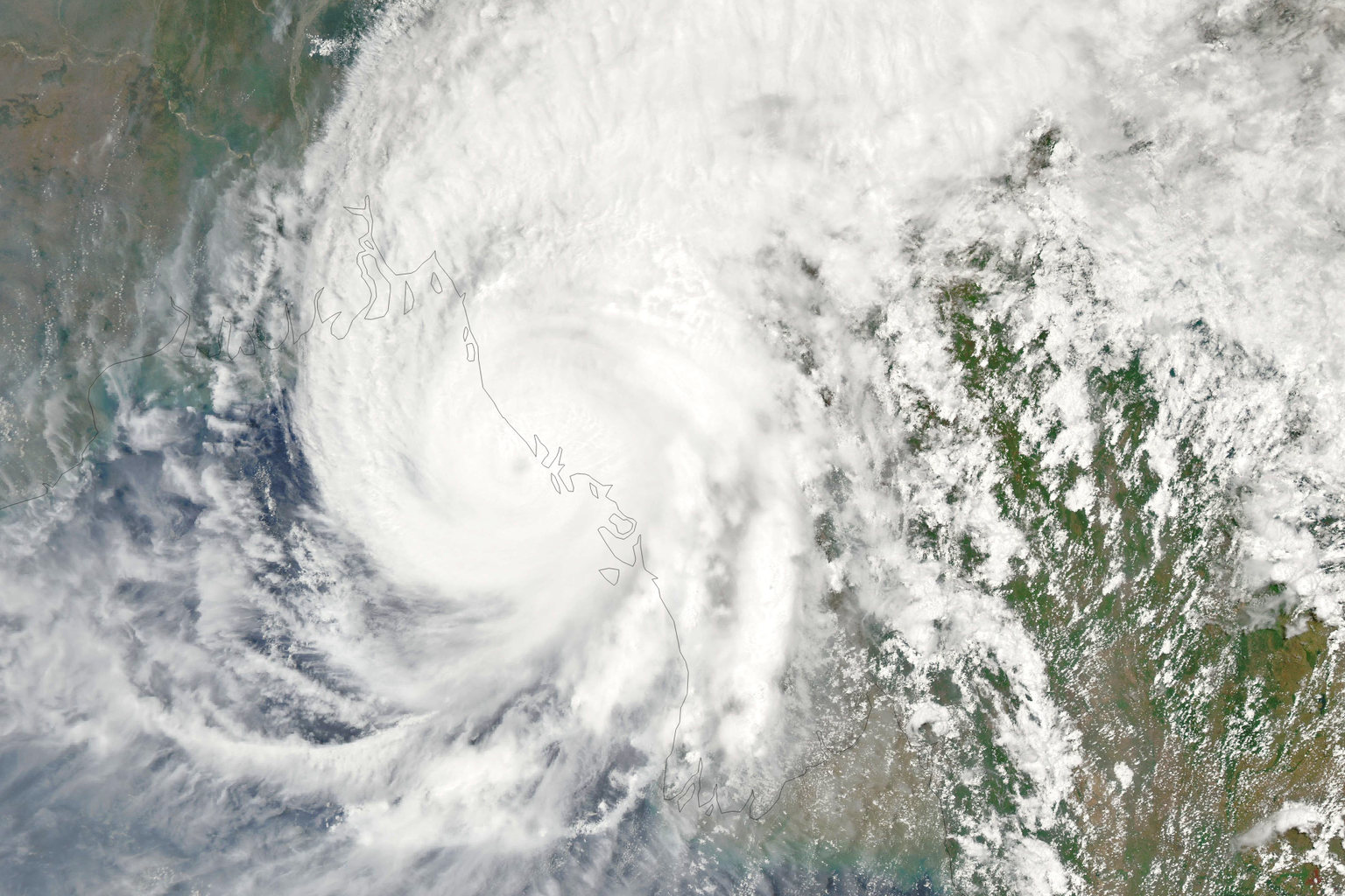 Cyclone Mocha Strikes Myanmar - NASA Science