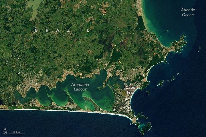 brazil   google earth