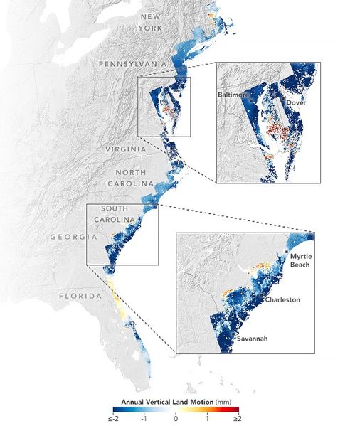 America’s Sinking East Coast - NASA Science