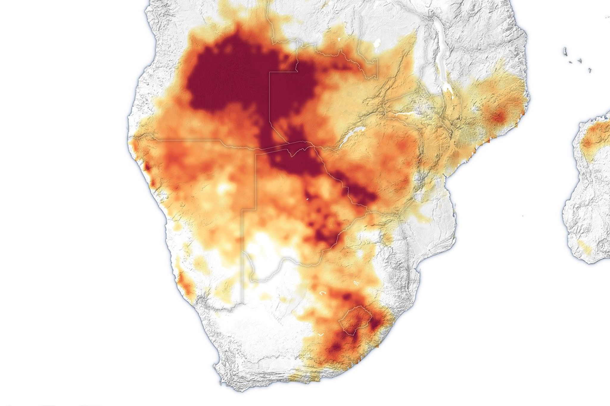 Severe Drought in Southern Africa - NASA Science
