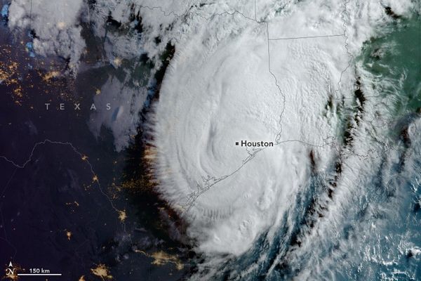 Beryl Makes Landfall in Texas - NASA Science
