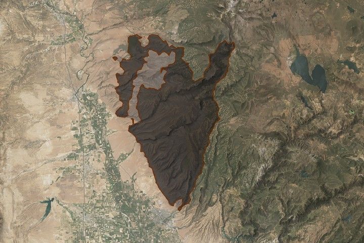 California’s Park Fire Spread Fast and Hot - NASA Science