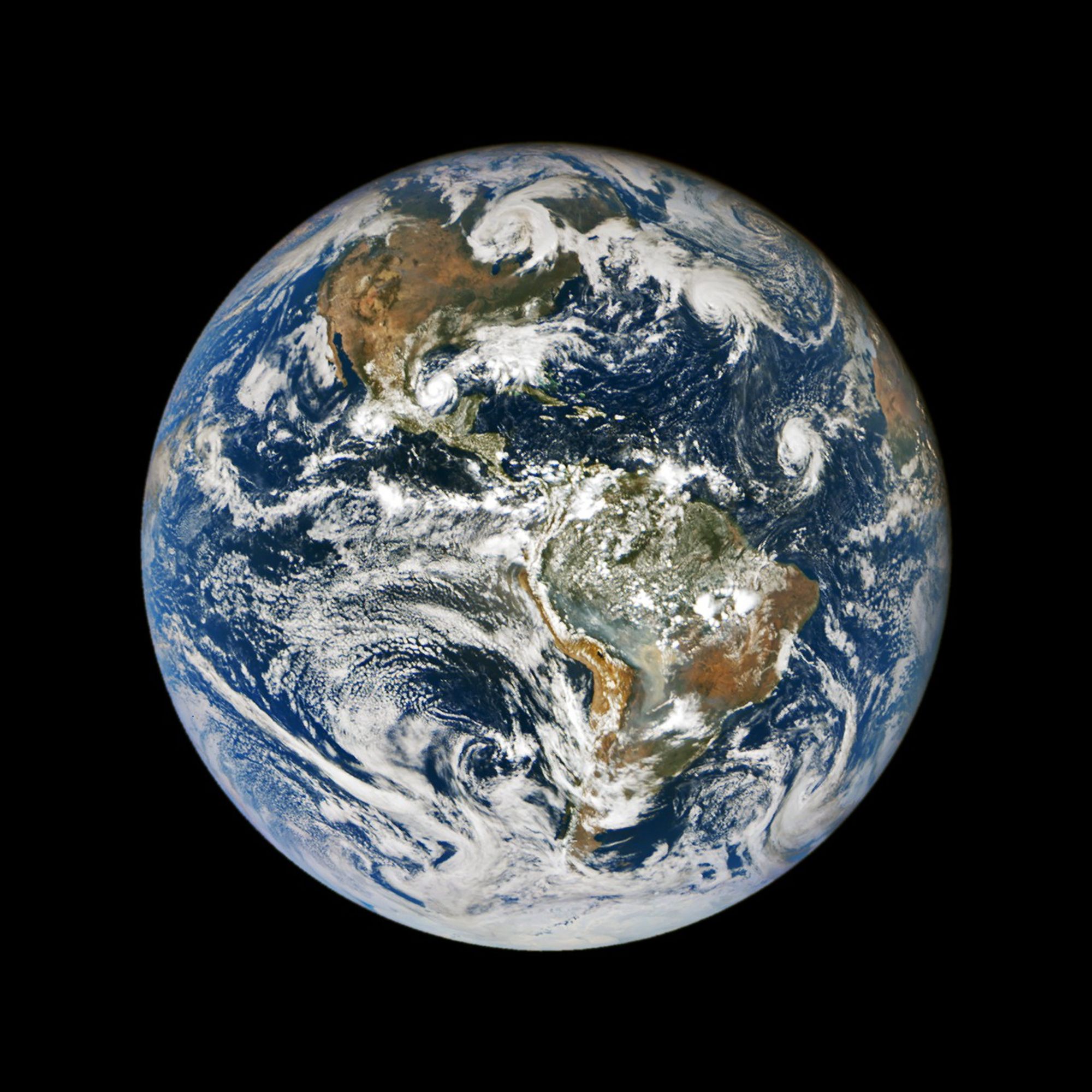Three Storms Churn in an Active Atlantic - NASA Science