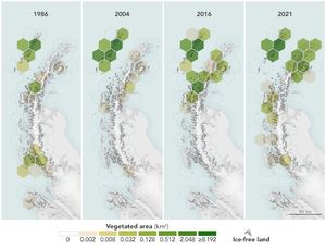 Satellites Reveal a Greener Antarctic Peninsula - NASA Science