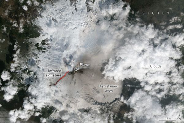 River of Fire on Mount Etna - NASA Science