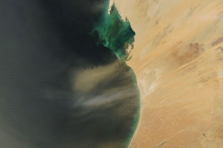 Colorful Dust Over Mauritania - NASA Science