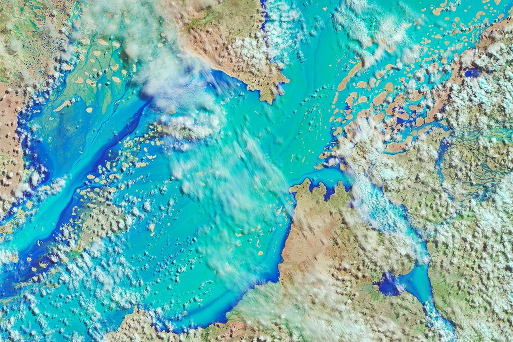 Floodwaters Surge Through the Australian Outback - NASA Science