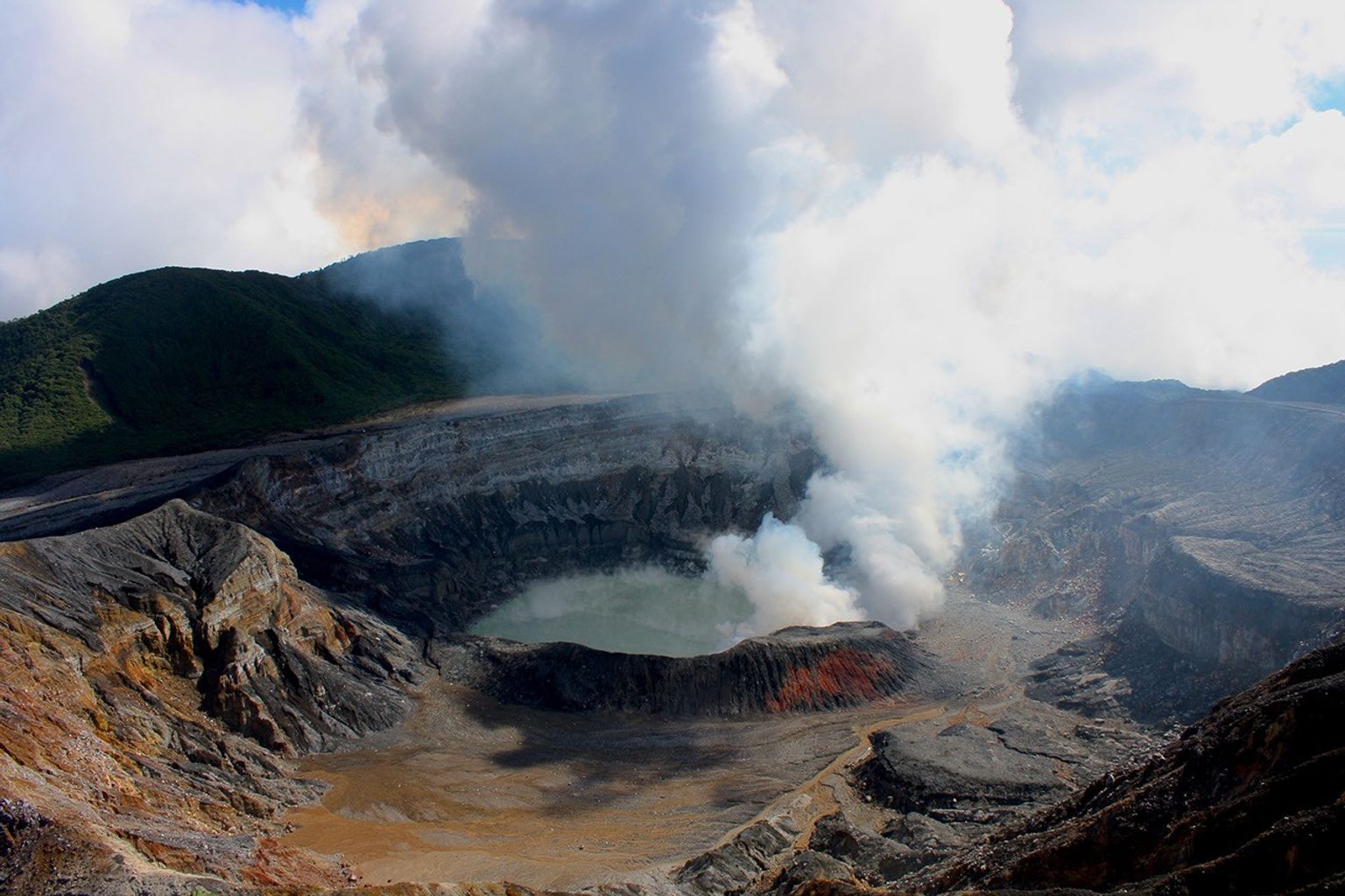 Roiling Poás Volcano - NASA Science
