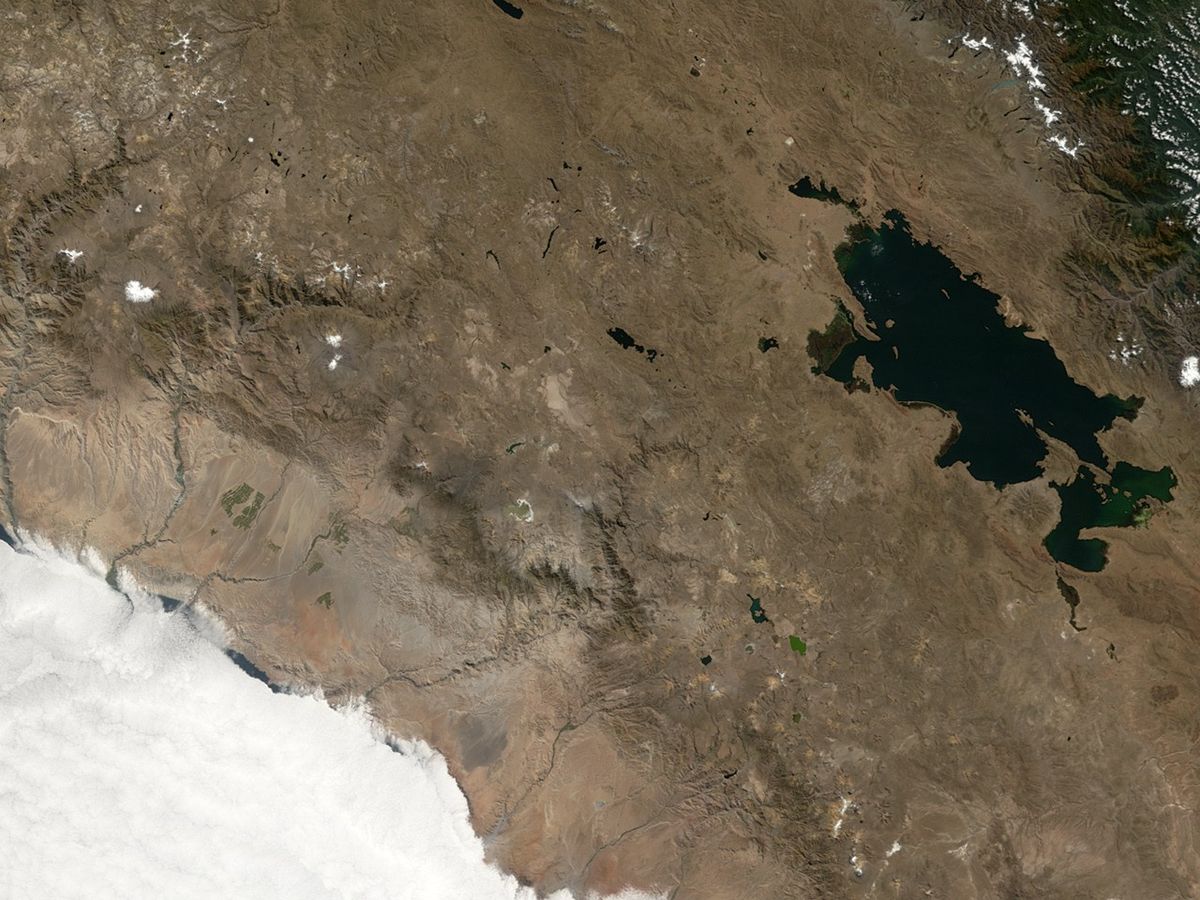 Mount Ubinas, Peru - NASA Science