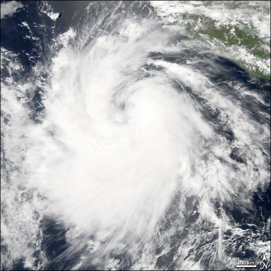 Hurricane Carlotta - NASA Science