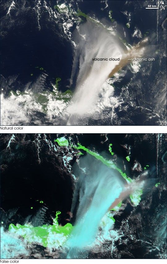 rabaul volcano eruption