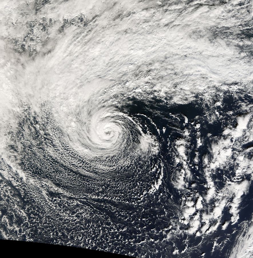 Subtropical Storm off the Coast of Oregon - NASA Science